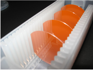 Quality 2 Inch Gallium Phosphide Crystal Substrate GaP Wafer 0.3 Thickness Lapped Surface for sale