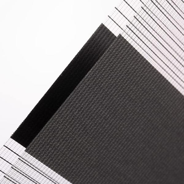 Quality New Latest Colorful Plain Blackout Roller Shades Zebra Blinds Fabrics for sale