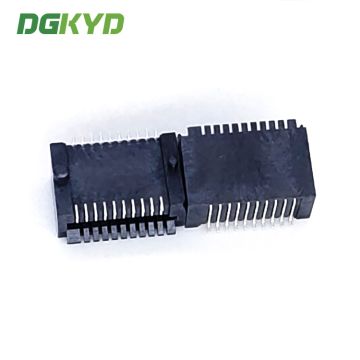 Quality Thickness 0.25mm SMT RJ45 SFP Connector High Temperature Resistant for sale