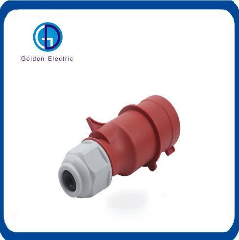 Quality American Standard 16A/32A Waterproof Industrial Plug and Socket Electrical for sale