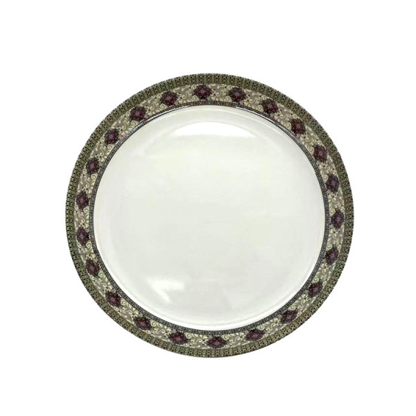 Quality Durable Unbreakable 9'' Melamine Camping Plates Salad Dinnerware Sets for sale