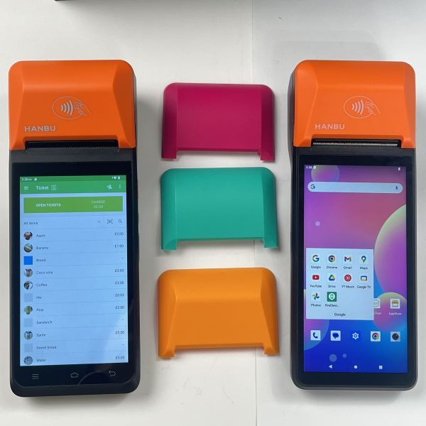 Quality Purple Handheld POS Customized Handheld Android POS Machine For Inventory Management for sale