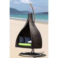 Quality Outdoor/Indoor Hanging Rattan Egg Chair Modern Design for Leisure Wicker Patio for sale