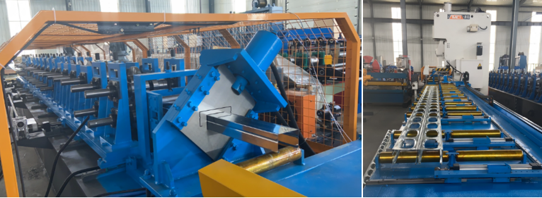 Logical wall structural wall stud and track rolling forming machine