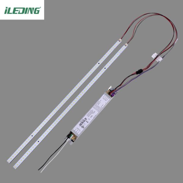 Quality Office Replace Tube 2FT Led Magnetic Light Troffer Linear retrofit Kit 20W for sale