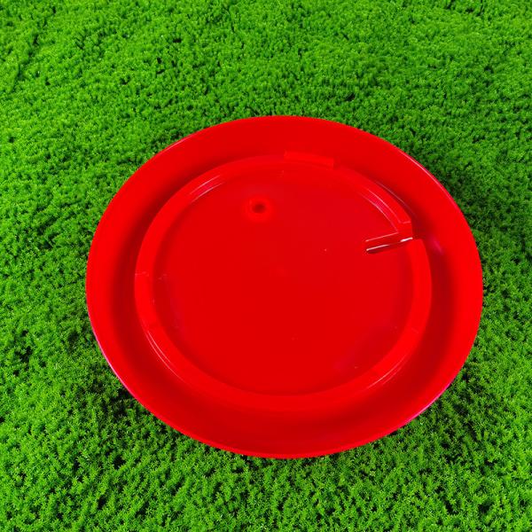 Quality Automatic Red Plastic Plastic Water Feeder Cone Shape 14L Capacity Anti Drip for sale