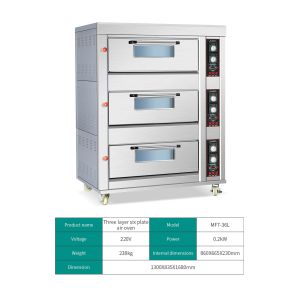Quality Customized Stainless Steel Gas Oven LPG Baking Oven High Combustion Efficiency for sale