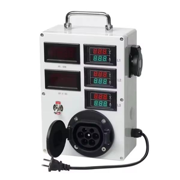 Quality CE Approved Portable EV Charger Tester For Type 2 EV Vehicle Charger for sale