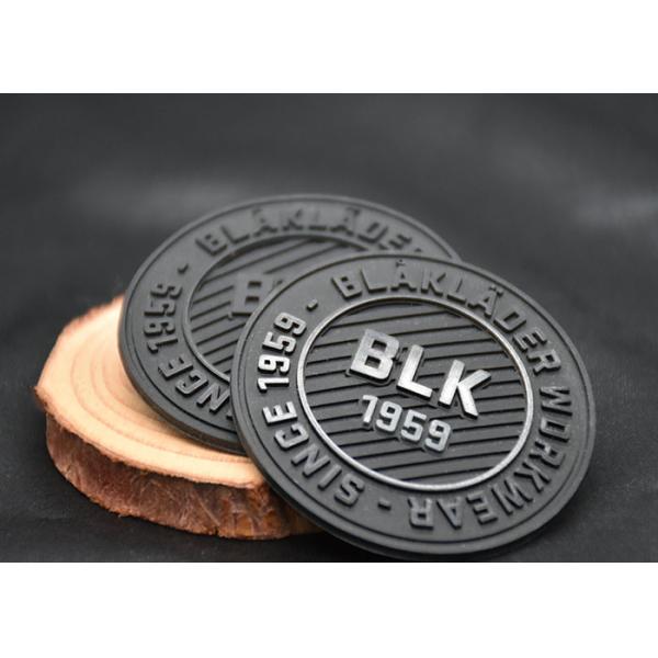 Quality Garments Caps Shoes Silicone Logo Patch Screen Printed Eco Friendly for sale