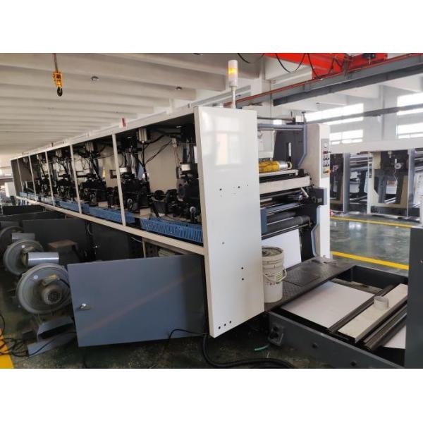 Quality Flexible Flexo Corrugated Machine Warm Drying Stable Operation UV Ink for sale