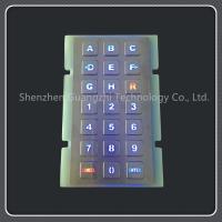 Quality Customized 21 Key Keyboard 3 * 7 Matrix Layout Sus 304 Stainless Steel Material for sale