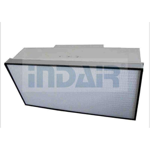 Quality Light Shell HEPA Terminal Box Low Resistance Microfine Glass Fiber Media for sale