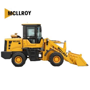 Quality Front End 1.5 Ton Wheel Loader Compact Rate Load 1800kg MCL930 ZL930 for sale