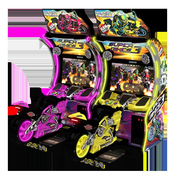 Quality Unis super bike 3 coin operated game machine motor racing game video game for sale
