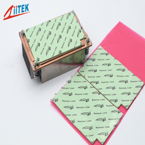 Quality 0.25mmT 35 Shore 00 Green Silicone Heat Sink Thermal Pad For Medical Devices for sale