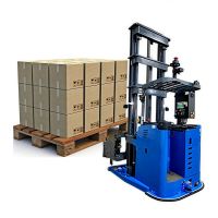 Quality Brand New NDC Laser Navigation 1.5 Ton High Lift Stacker Warehouse And Industrial Work Diesel Powered Stacker Forklift for sale