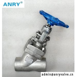 Quality 2 Inch Forged Steel Y Type Stellite Overlay Disc SW BW NPT Globe Valve for sale