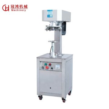 Quality Aluminum Lids Capping Machine for 50 KG Capacity and 50-126mm Bottle Diameter for sale