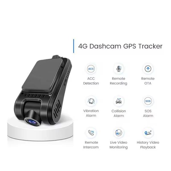 Quality Single Camera 4G Car GPS Tracking System Wide Angle Vision Vehicle GPS Devices for sale