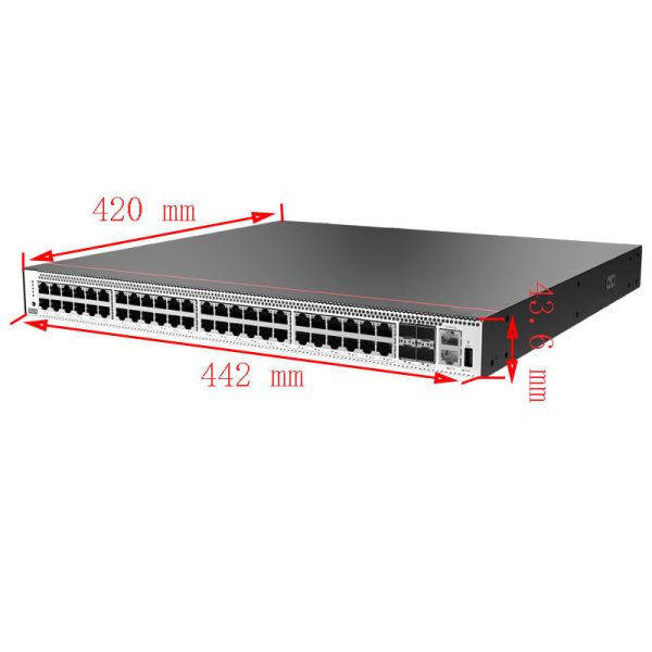 Quality 48 Port Ethernet Managed Ethernet Switch S5731-H48T4XC for Stable Network for sale