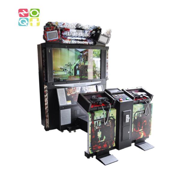 Quality Razing Storm Gun Arcade Machine With 55 Inch LCD Video Screen for sale