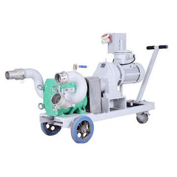 Quality FDA Hand Cart Mobile Diesel Pump NBR Rubber Pressure Resistant for sale