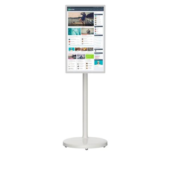 Quality 24 Inch Portable Floor Stand Touch Screen Digital Kiosk with Android NFC and for sale