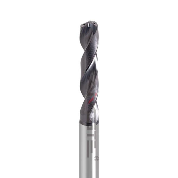 Quality 3D Through Coolant Drill AlTiN Coated Carbide Coolant Thru Drills Customized for sale