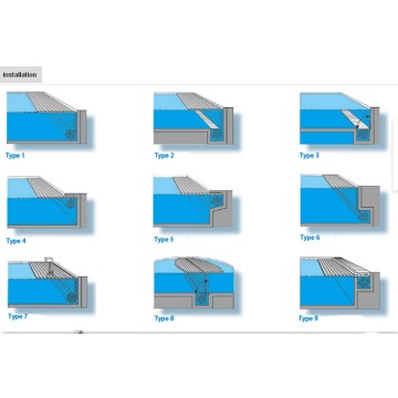 Quality 8X4M Swimming Pool Auto Cover for sale
