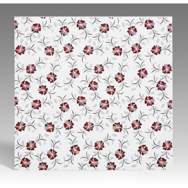 Quality 2 * 2 Feets PVC Ceiling Boards For Commercial Square Shape OEM / ODM Acceptable for sale