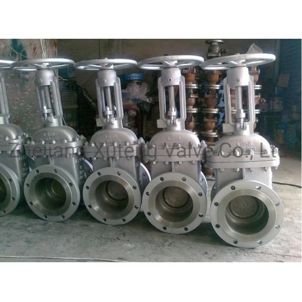 Quality Thread Position of Valve Rod Inside Gate Valve DIN F4 SS304 for Industrial Usage for sale