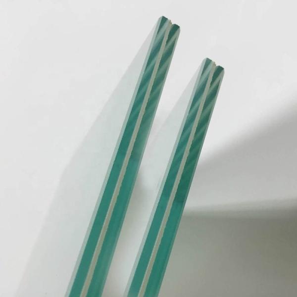 Quality 21.52mm Tempered Laminated Glass for Bulletproof Protection and Construction for sale