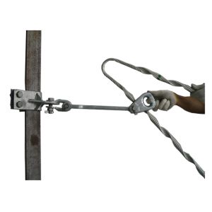 Quality Double ADSS Fiber Cable AGS suspension clamp 100KN for sale
