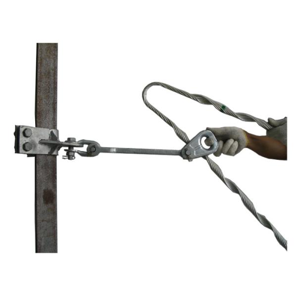 Quality Double ADSS Fiber Cable AGS suspension clamp 100KN for sale