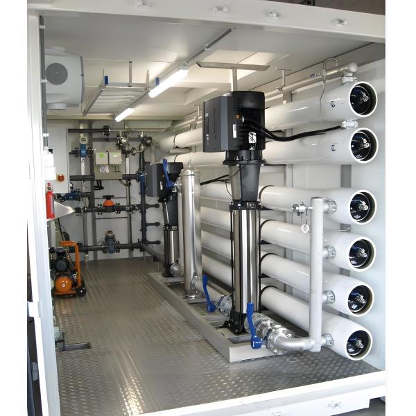 Quality Vontron Containerized RO System With Media Filter Or Ultrafiltration Pretreatment for sale