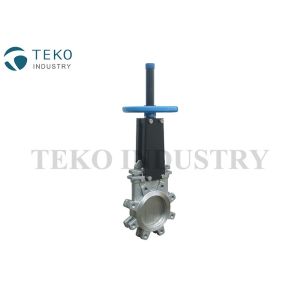 Quality Stainless Steel Knife Valve Metal Seated Full Lug ANSI B16.5 Connection For for sale