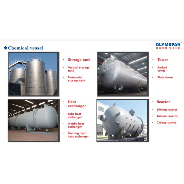Quality Pharmaceutical Equipment 5000L PTFE Lined Tank Stainless Steel Reaction Kettle for sale