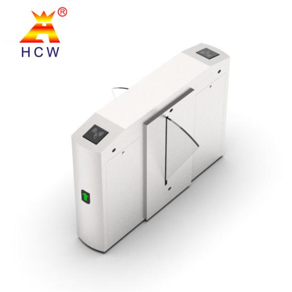 Quality SS304 Flap Barrier Turnstile Pedestrian Access Control System 25W For Airport for sale