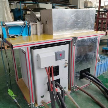 Quality 120A Medium Frequency Induction Forging Furnace For Copper Brass Bar 80KW for sale
