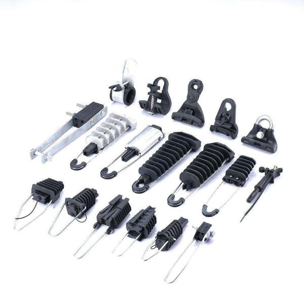 Quality Suspension Clamp Anchor Cable ADSS Cable Tension 70kn Dead End Clamp For ABC for sale