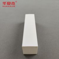 Quality Indoor Square Rectangle Shaped PVC Moulding In Carton Packaging for sale