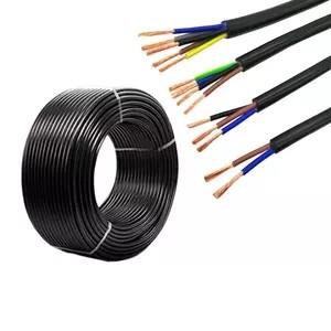 Quality Flexible RVV Electrical Ground Wire Copper Conductor PVC Insulation for sale