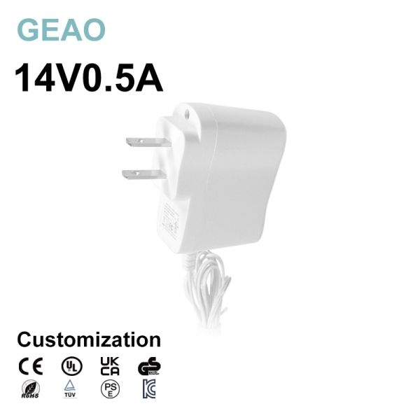 Quality 14V 0.5A Wall Mount Power Adapters High Temperature Resistance for sale