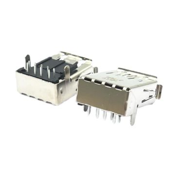 Quality 9Pin USB3.1 Female USB Socket Charging Connector Dip 90 Degrees RVS for sale