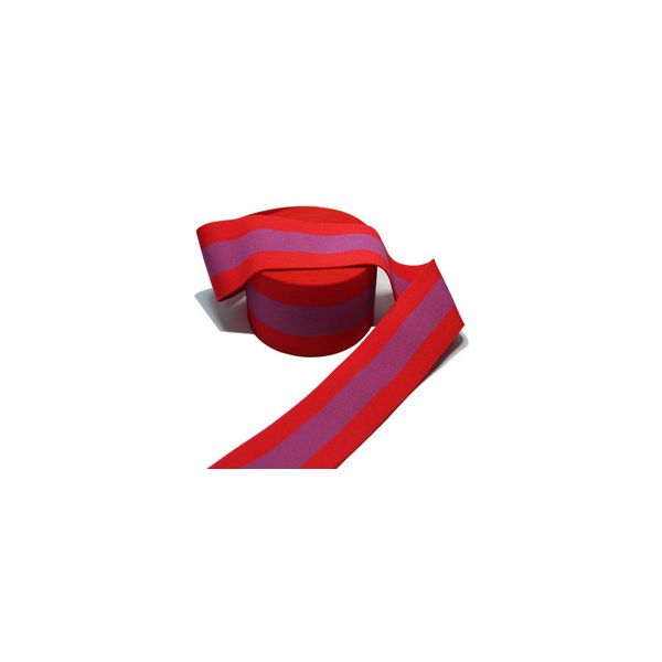 Quality Rubber Nylon Elastic Webbing 50mm Width Soft Knit Elastic Tape for sale