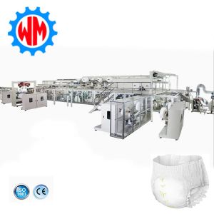 Quality New Technology Baby Training Pants Production Line with CE Export to Europe for sale