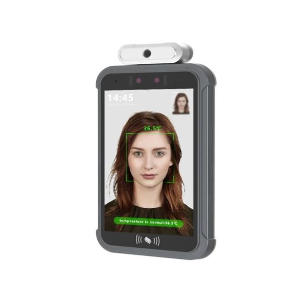 Quality 1.5m Thermal Face Recognition Device Time Attendance Access Control System With Software for sale