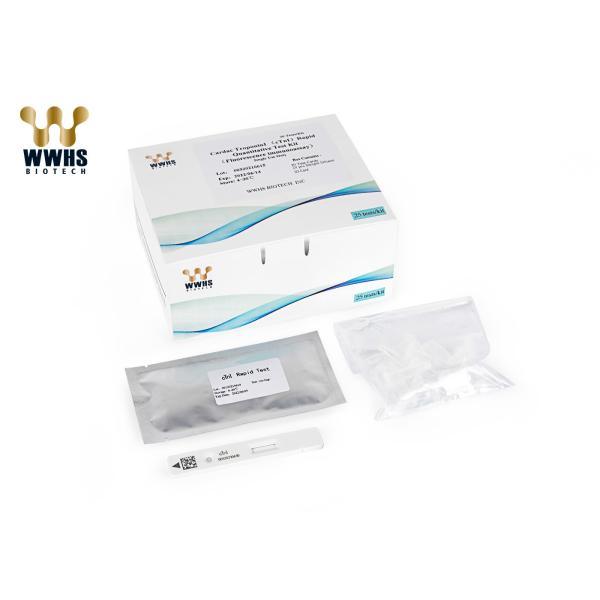 Quality High Accuracy Troponin I Kit IVD FIA Rapid Quantitative Test Kit for sale