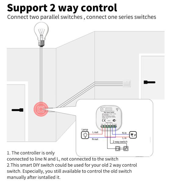 Quality Cozylife Wireless Remote Control Switch 400W Smart Wall Switch Homekit for sale