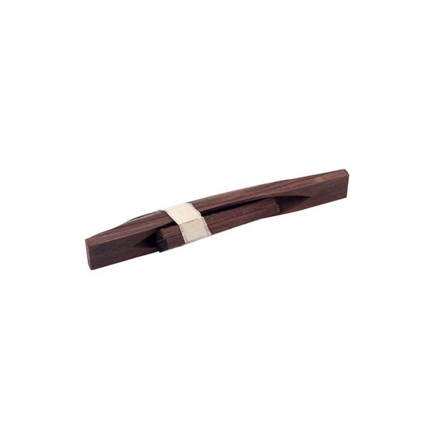 Quality Replacement Ebony Guitar Bridge Ukulele Slotted Bridge High Durability for sale